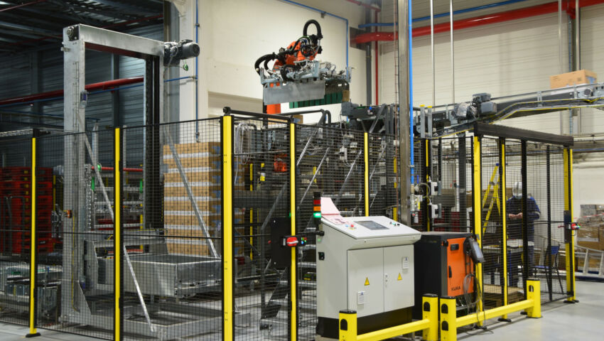 Scott Automation | Multi-phase palletising and pallet transport…