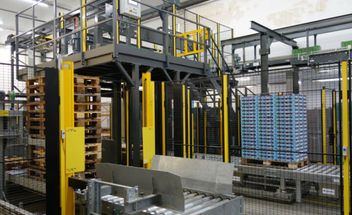 Scott Automation | Multi-line palletising system for cheese and dairy…