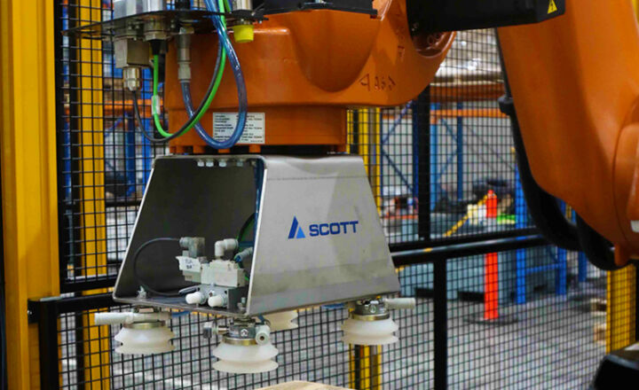 Scott | Palletising for a Personal Hygiene Provider: Low Cost, Small…